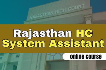 Rajasthan High Court System Assistant Online Course + 5 Tech Book Bundle